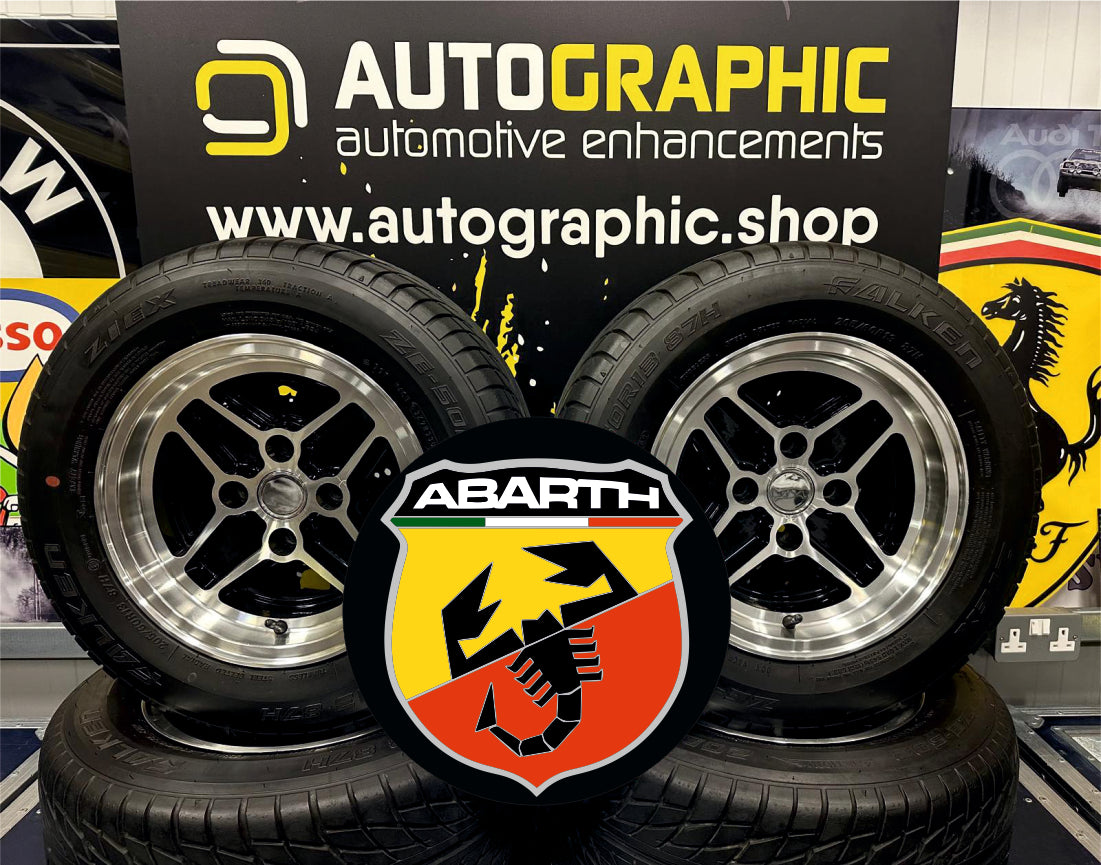 Fiat Abarth Logo - Circle Sign – Auto Graphic