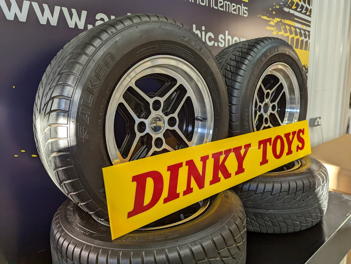 Dinky Toys Long Sign - Toy & Hobby Signs - Auto Graphic