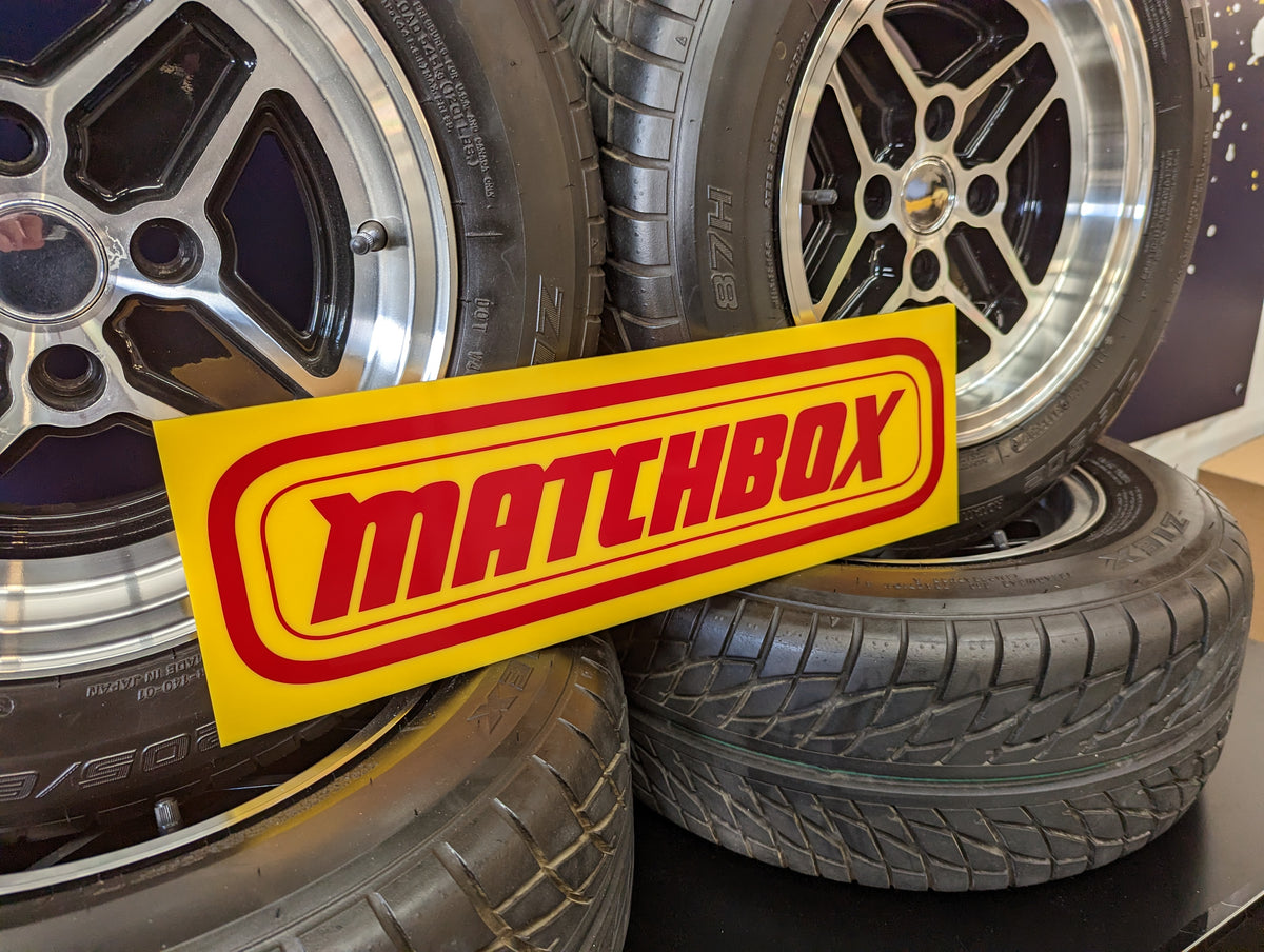 Matchbox Sign - Hobby & Toy - Auto Graphic