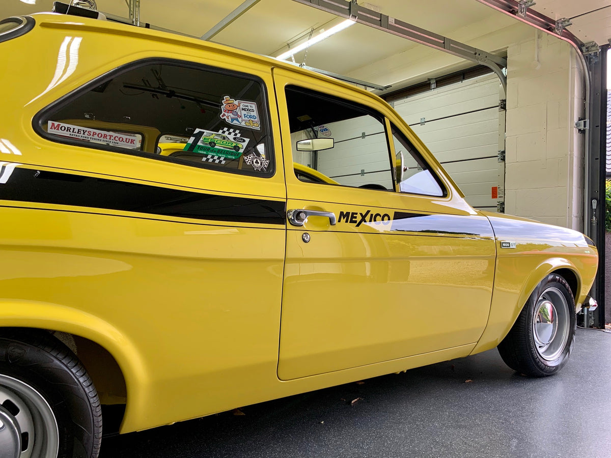 Ford Escort MK1 Mexico 1600 Decal - OEM Decal - Auto Graphic