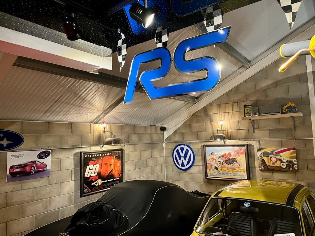 FORD RS MK2 Mirror Sign - Car Brand Signs - Auto Graphic